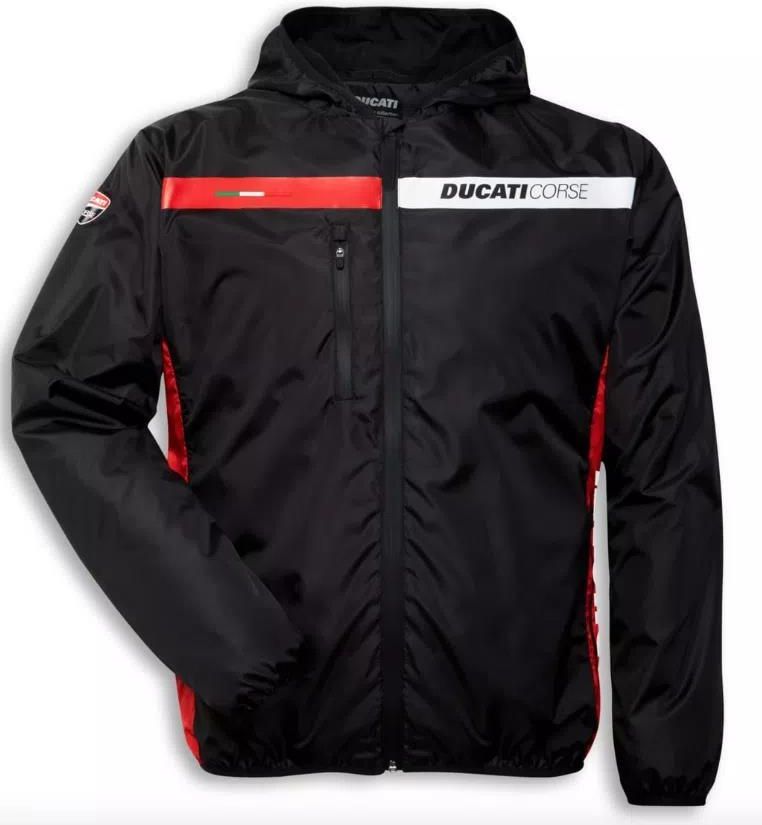 Odzież motocyklowa Ducati Kurtka Przeciwdeszczowa Corse Thrill Rain ...