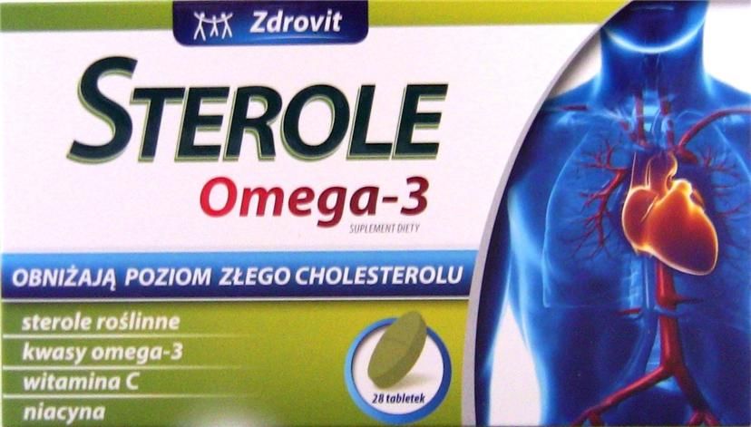 Zdrovit Sterole Omega 3 28 tabletek - Opinie i ceny na Ceneo.pl