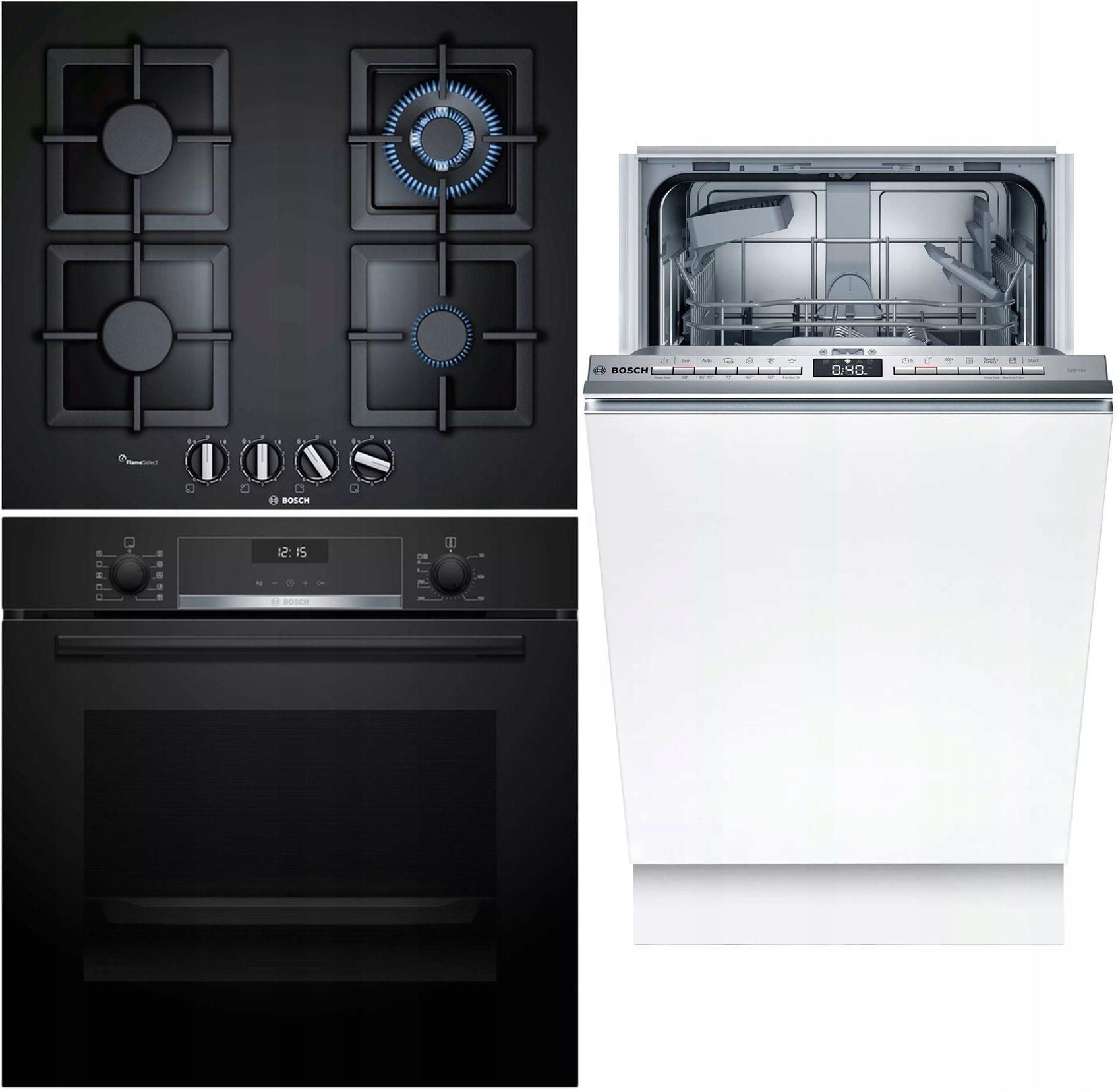 Zestaw AGD Bosch HBG5370B0 + SPV4HKX53E + PPH6A6B20 - Opinie i ceny na ...