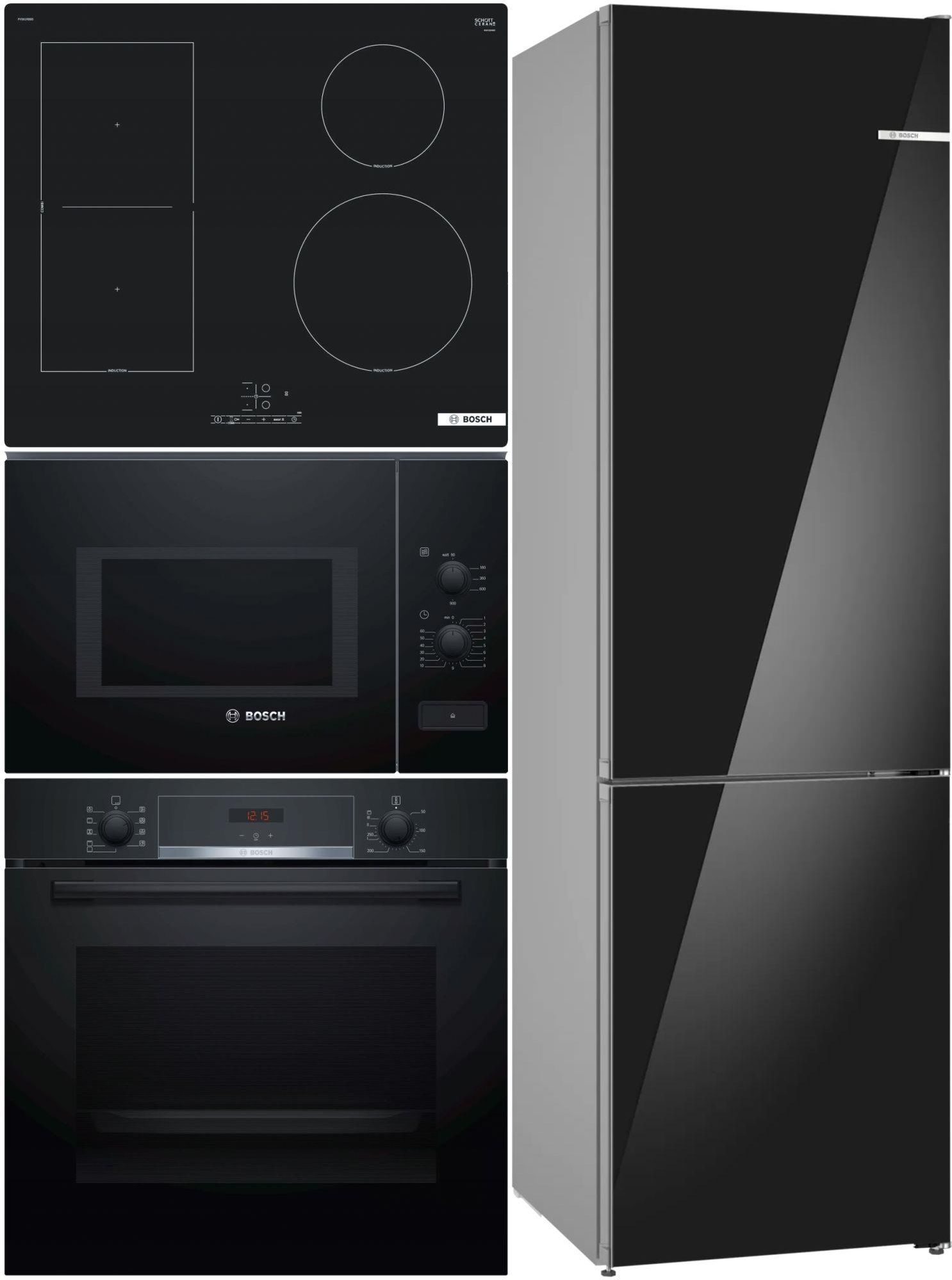 Zestaw AGD Bosch HBA534EB0 + BFL550MB0 + KGN39LBCF - Opinie i ceny na ...