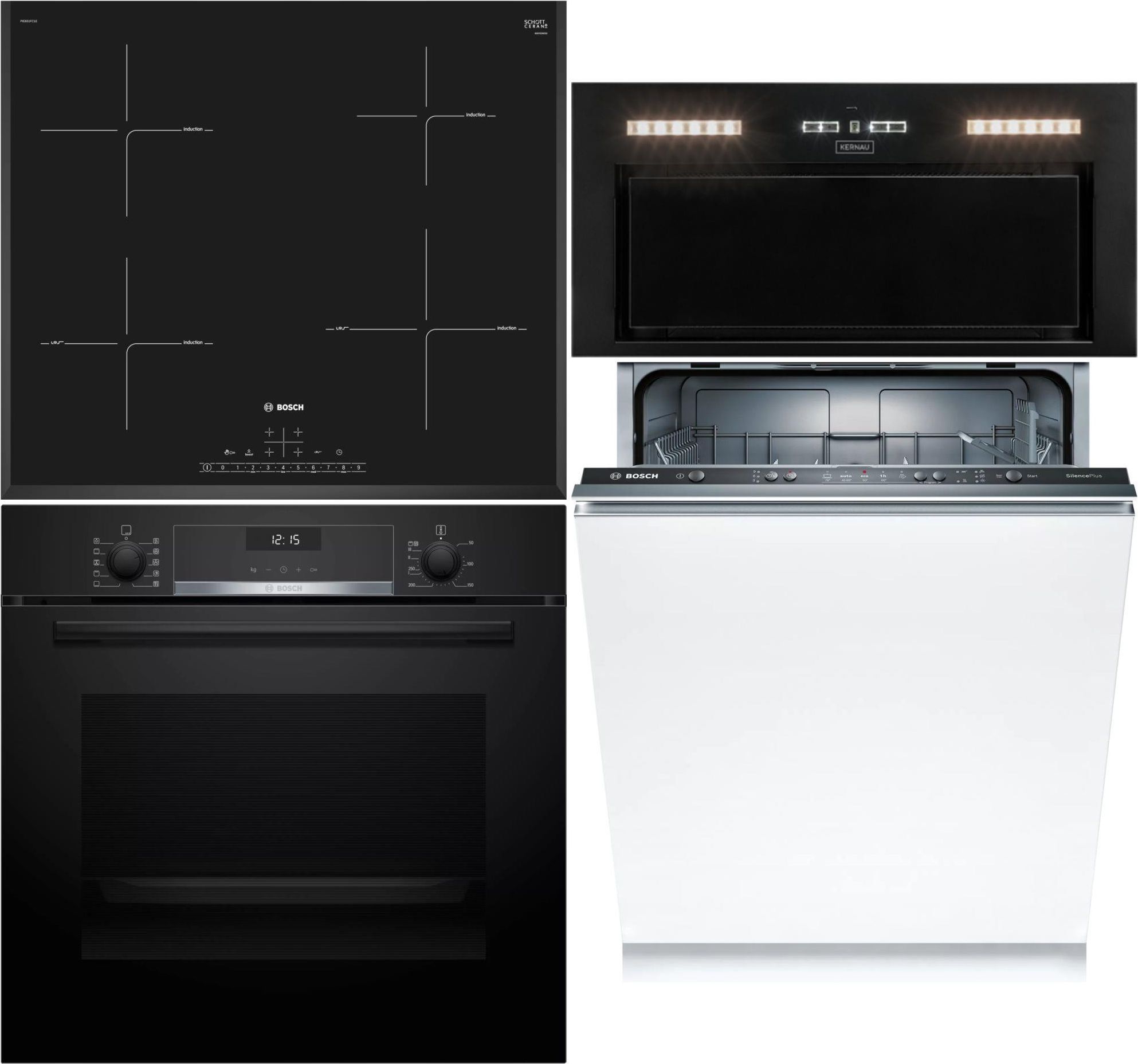 Zestaw AGD Bosch HBG5370B0 + SMV25AX00E + PIE651FC1E - Opinie i ceny na ...