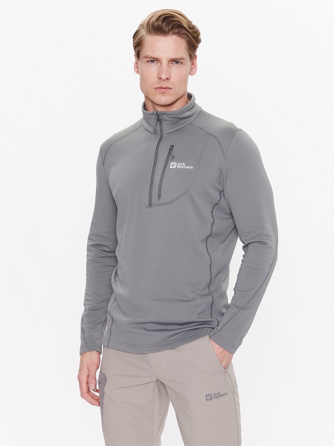 Jack Wolfskin Bluza techniczna Kolbenberg 1710531 Szary Regular Fit ...
