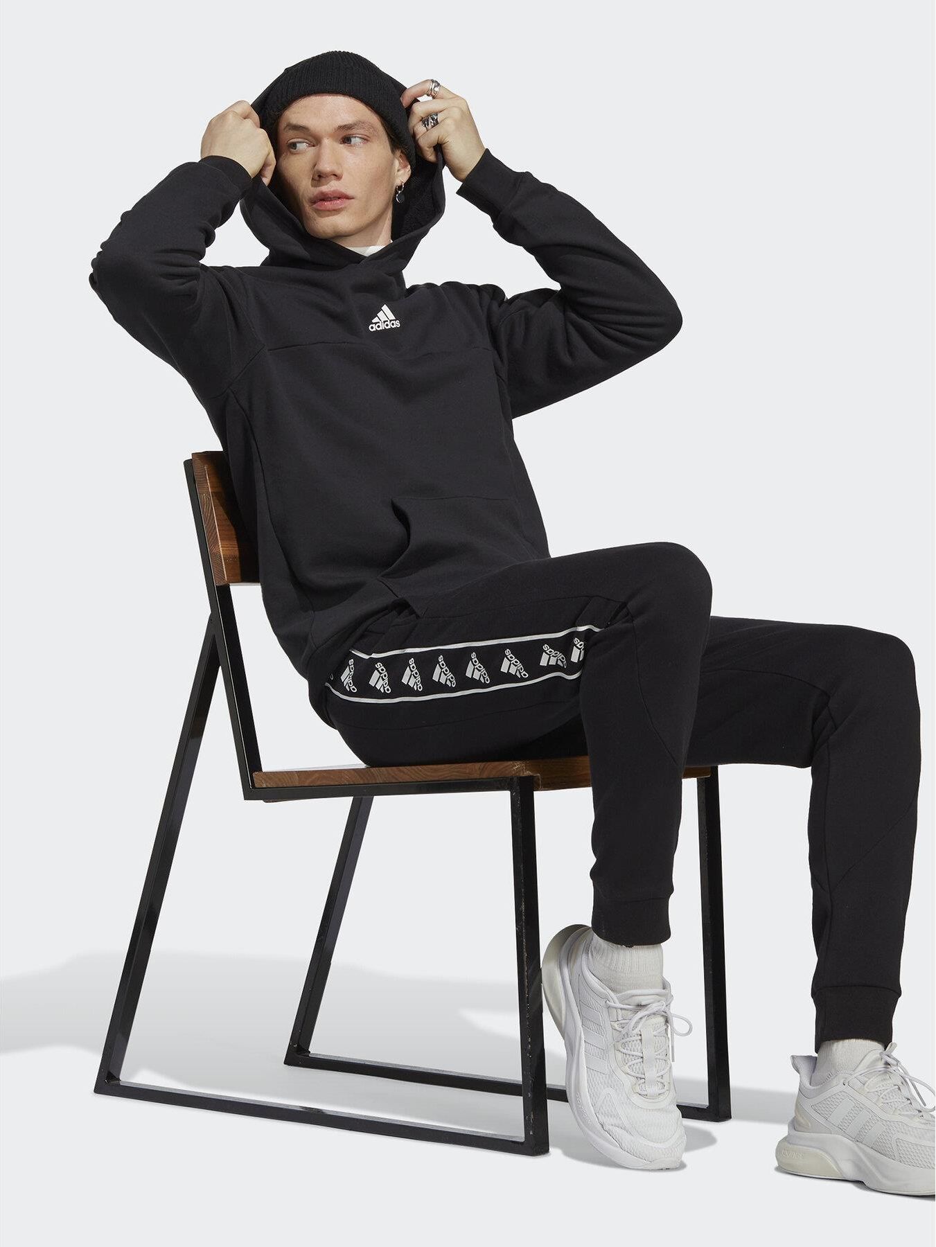 Adidas Bluza Brandlove Hoodie IC6788 Czarny Regular Fit - Ceny i opinie ...