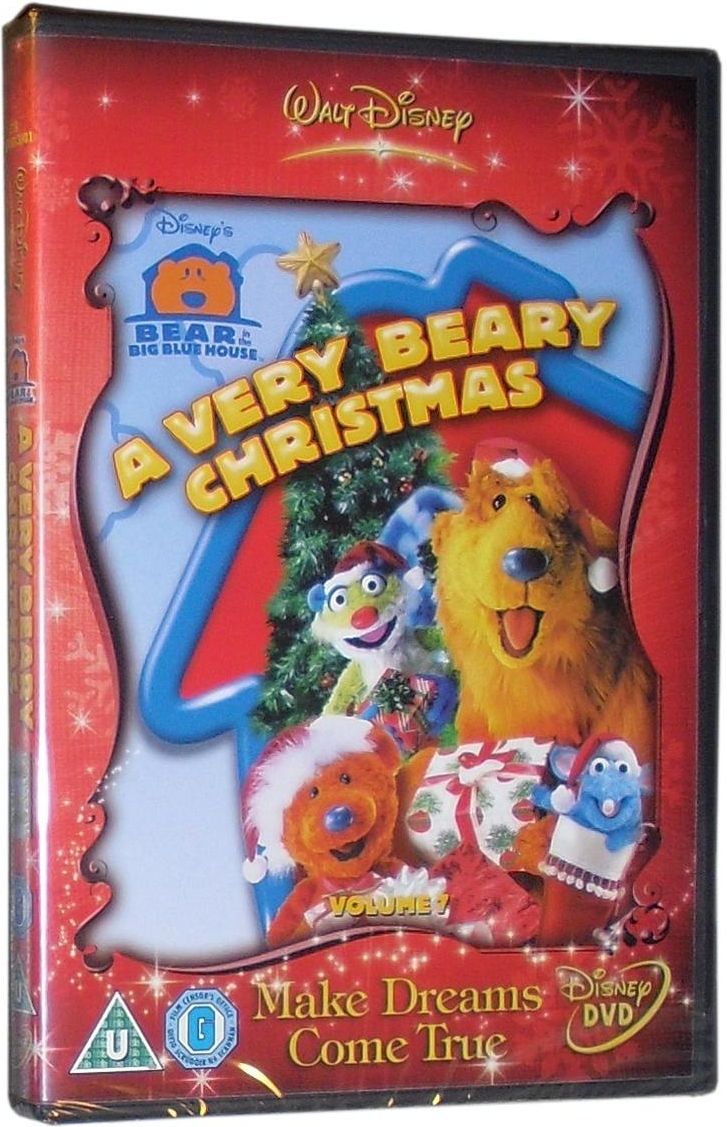Film DVD Bear in the Big Blue House - 'A Very Beary Christmas' (DVD ...