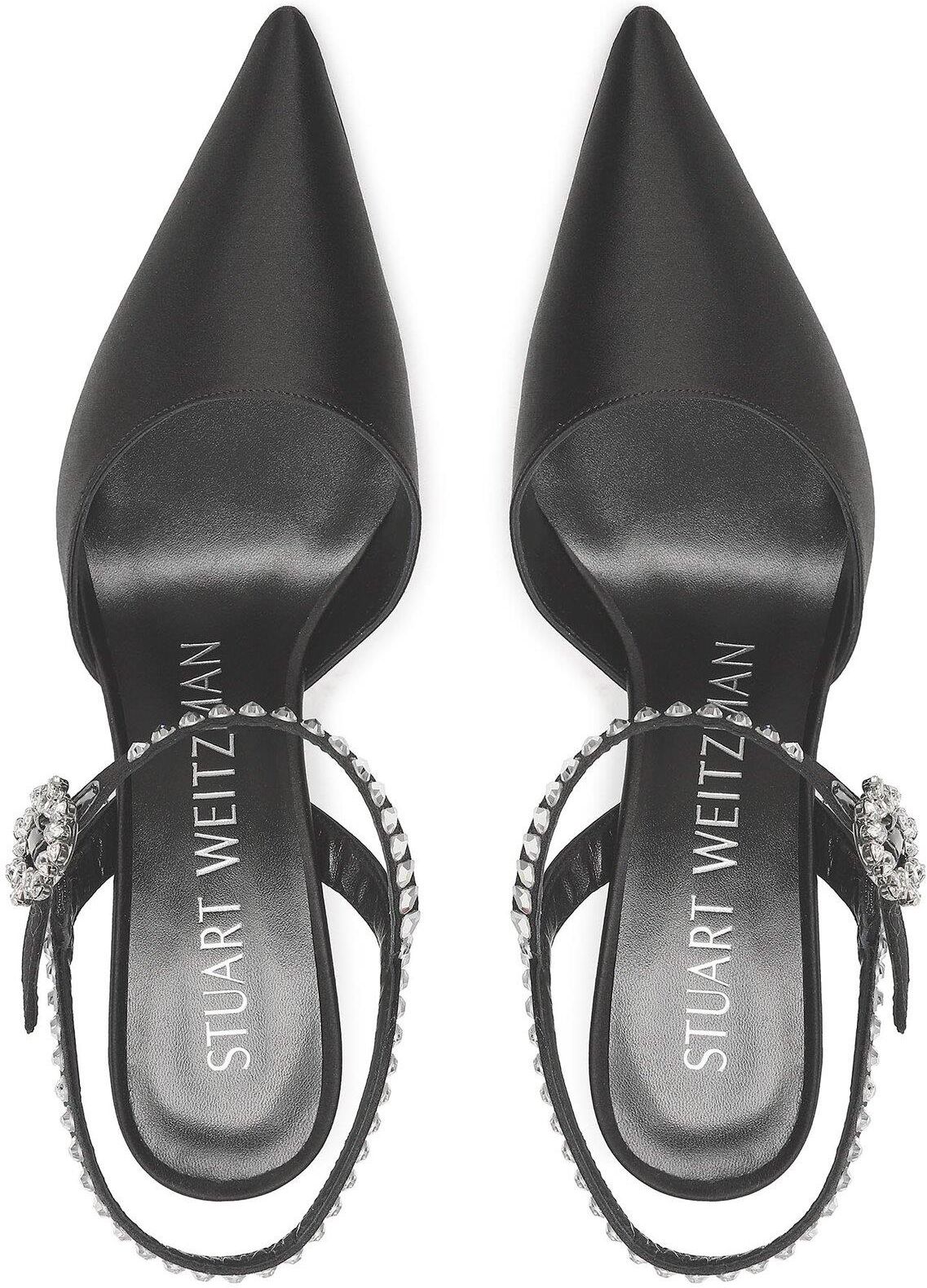 Stuart Weitzman Sandały Gmcut 100 Ankstrp Pm Czarny - Ceny i opinie ...