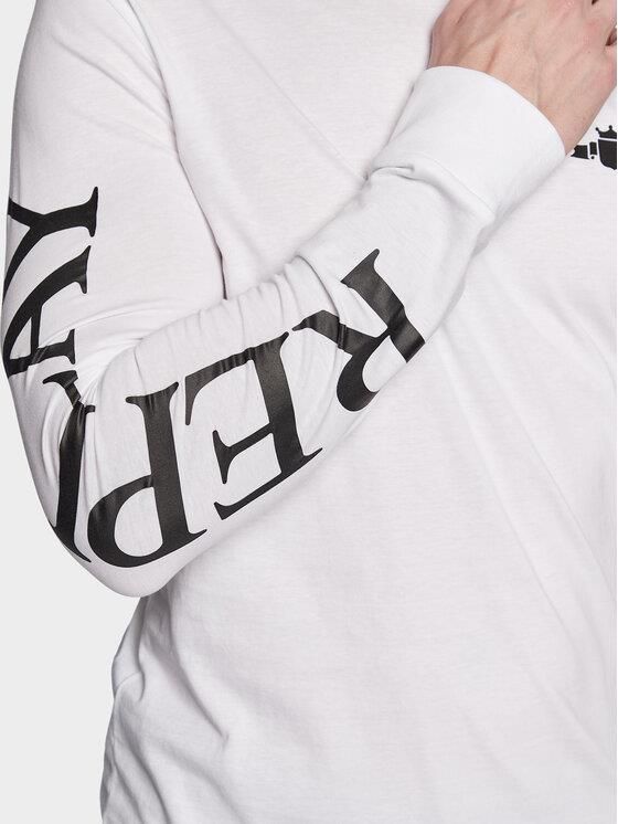 Replay Longsleeve M6474.000.22980P Biały Regular Fit - Ceny i opinie ...