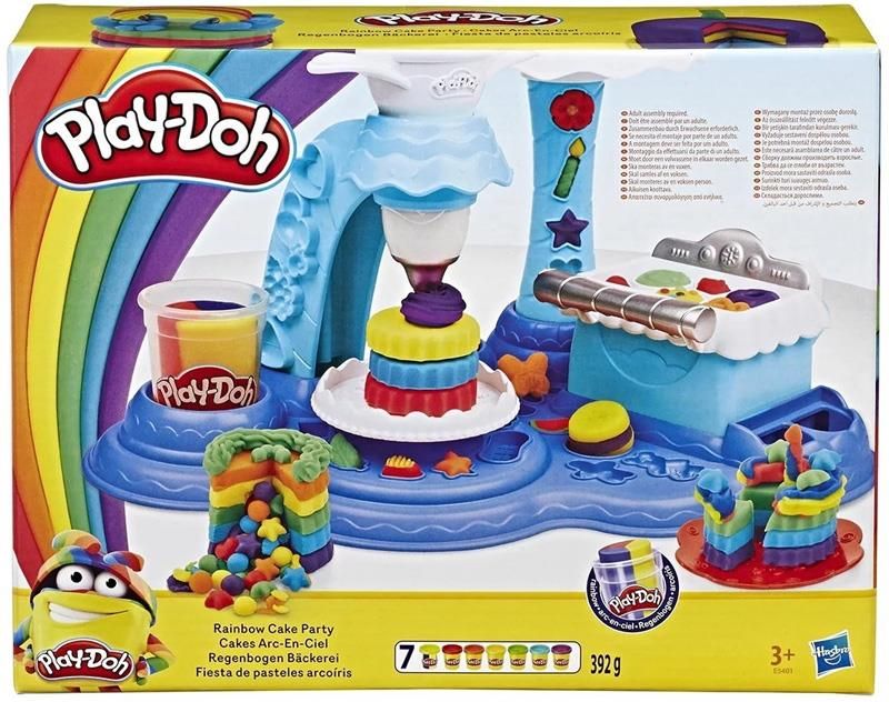 Hasbro Play-Doh Tęczowe Ciasto z niespodzianką E5401 - Ceny i opinie ...