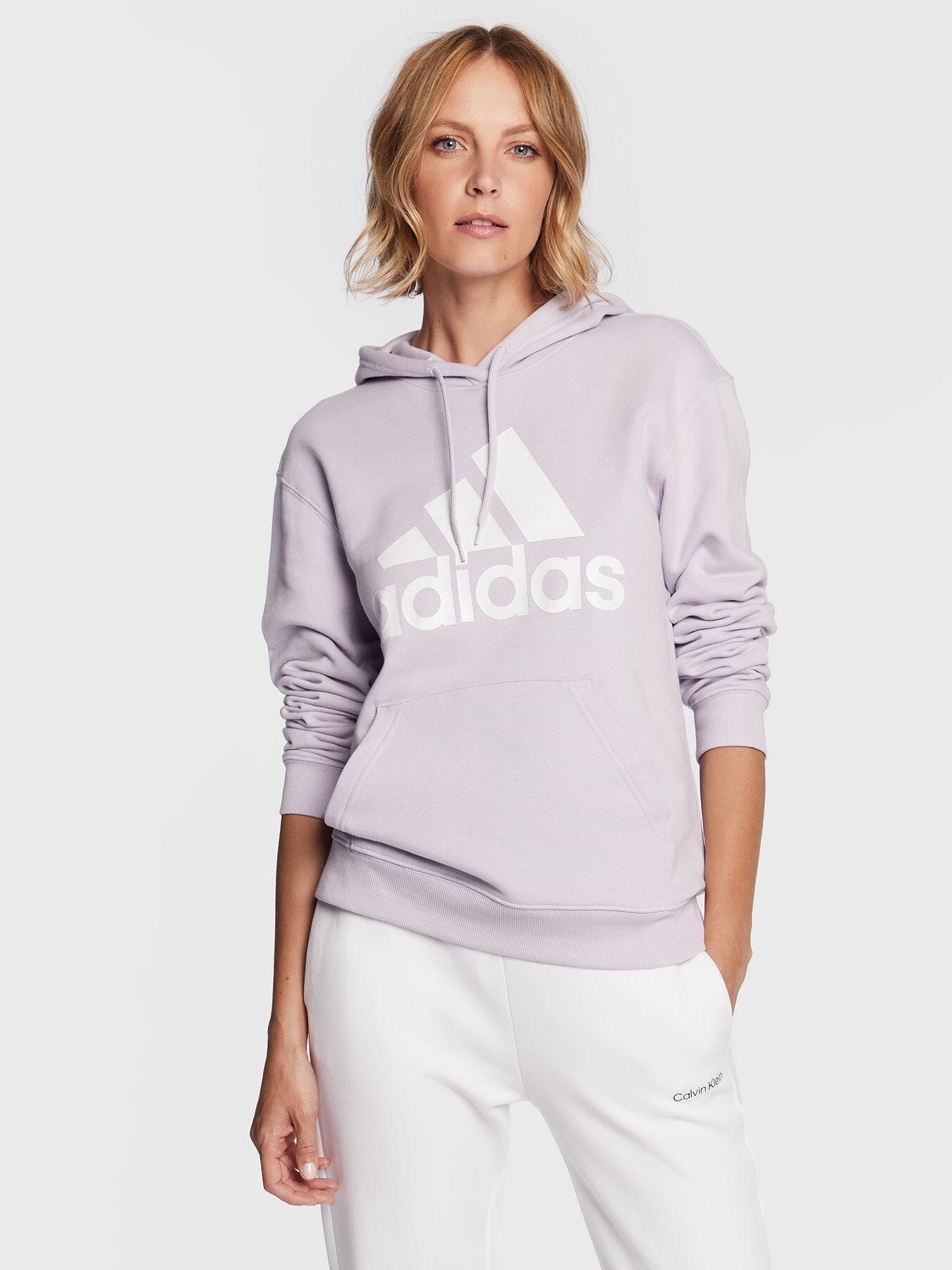 Adidas Bluza Essentials Big Logo Regular French Terry Hoodie IC6899 ...