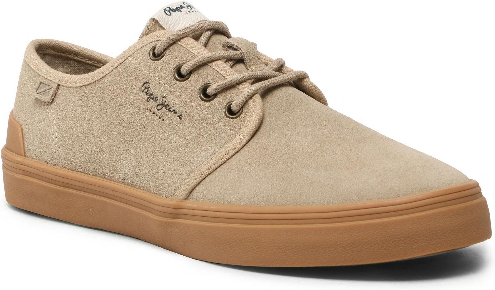 Pepe Jeans Tenisówki Colin Shoe PMS10309 Beżowy - Ceny i opinie - Ceneo.pl