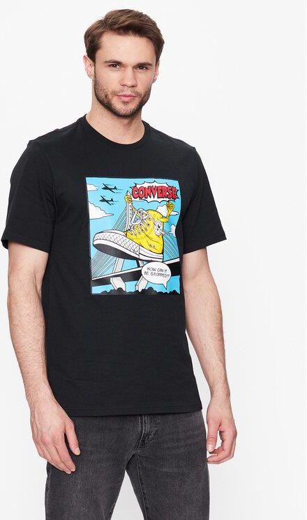 Converse T-Shirt Comic 10025060-A02 Czarny Standard Fit - Ceny i opinie ...