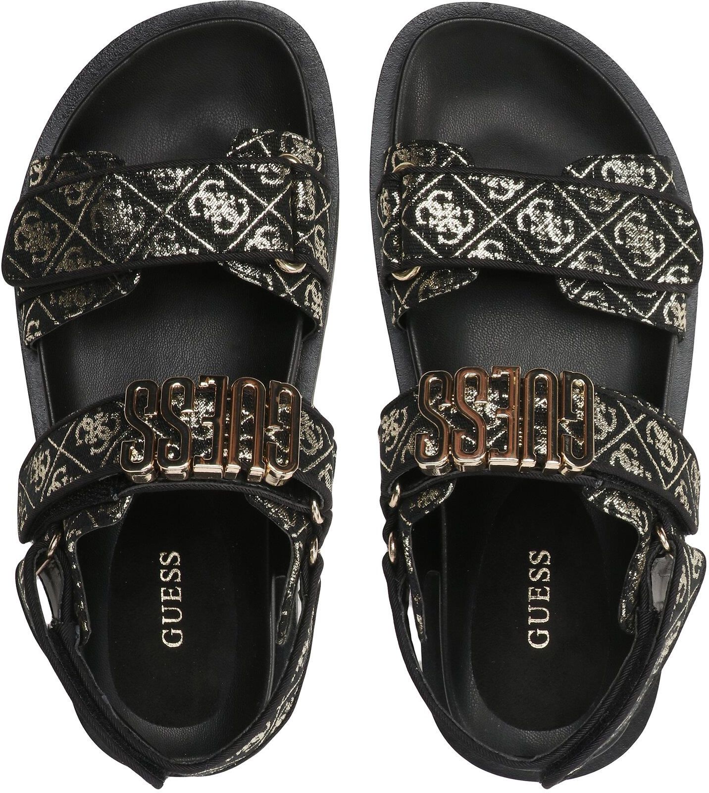 Guess Sandały Fabelis FL6FBS FAL03 Czarny - Ceny i opinie - Ceneo.pl