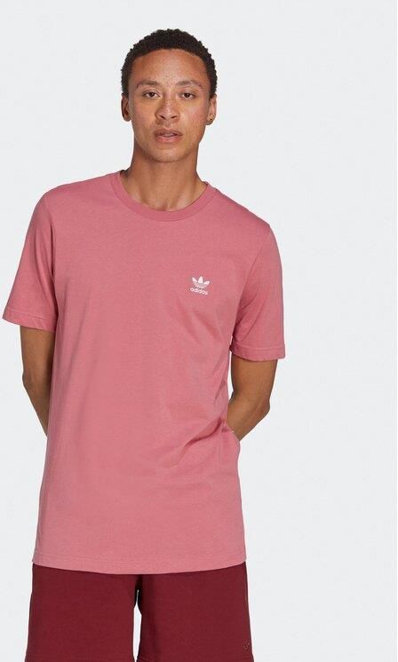 Adidas T-Shirt Trefoil Essentials IA4875 Różowy Regular Fit - Ceny i ...