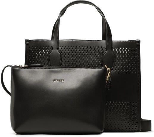 Guess Torebka Katey Perf (WH) HWWH87 69220 Czarny - Ceny i opinie ...