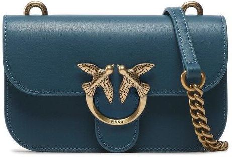Pinko Torebka Love Bell Mini PE 23 PLTT 100048 A0F1 Turkusowy - Ceny i ...