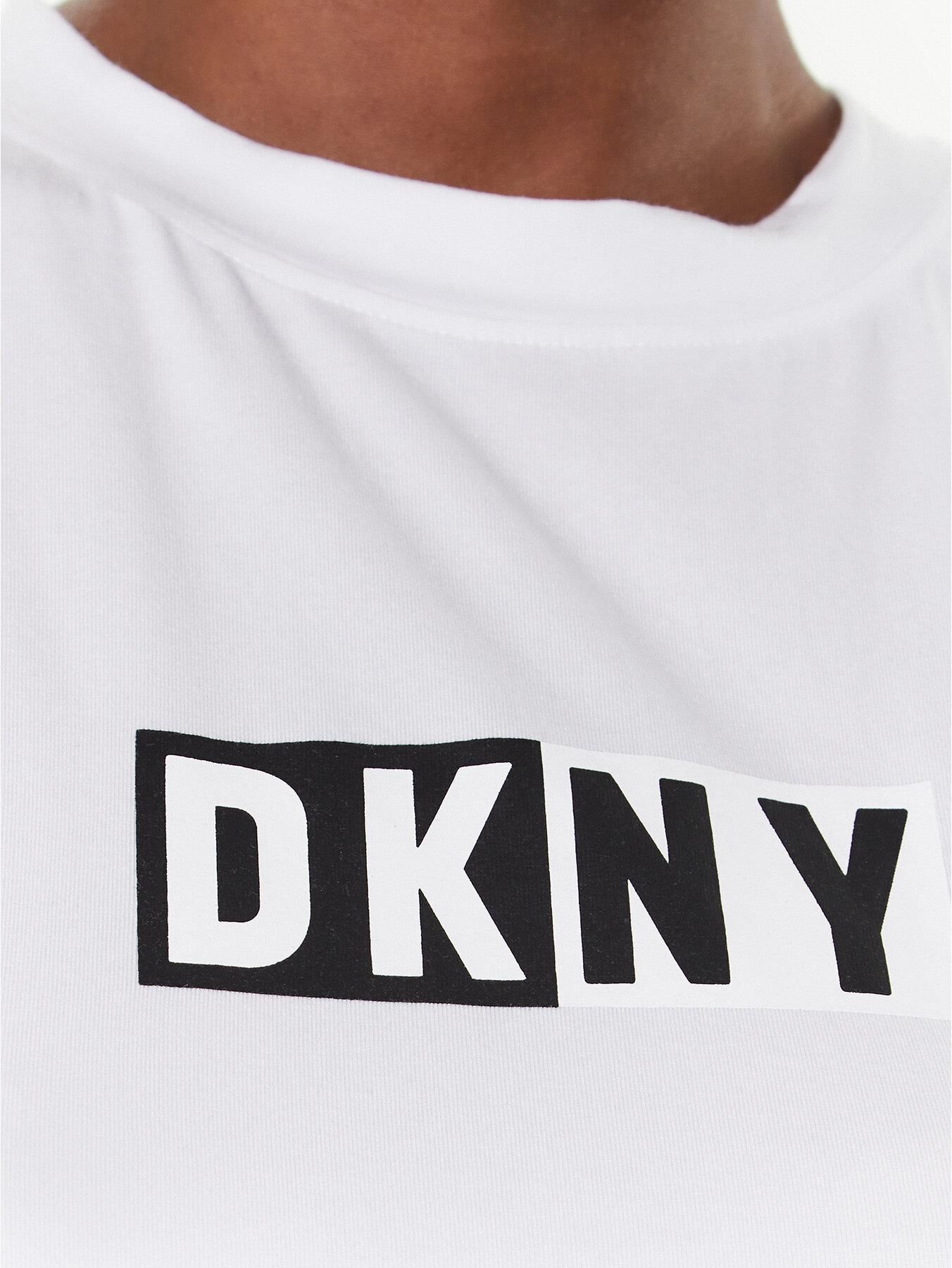 DKNY Sport Top DP2T5892 Biały Classic Fit - Ceny i opinie - Ceneo.pl