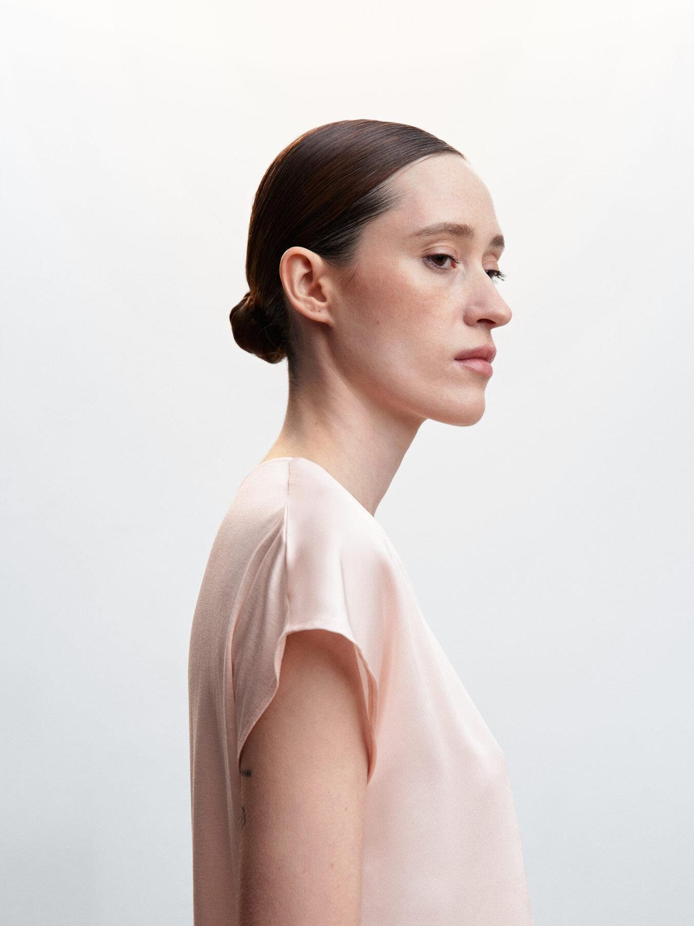 Mango Bluzka Bili 47005825 Różowy Regular Fit - Ceny i opinie - Ceneo.pl