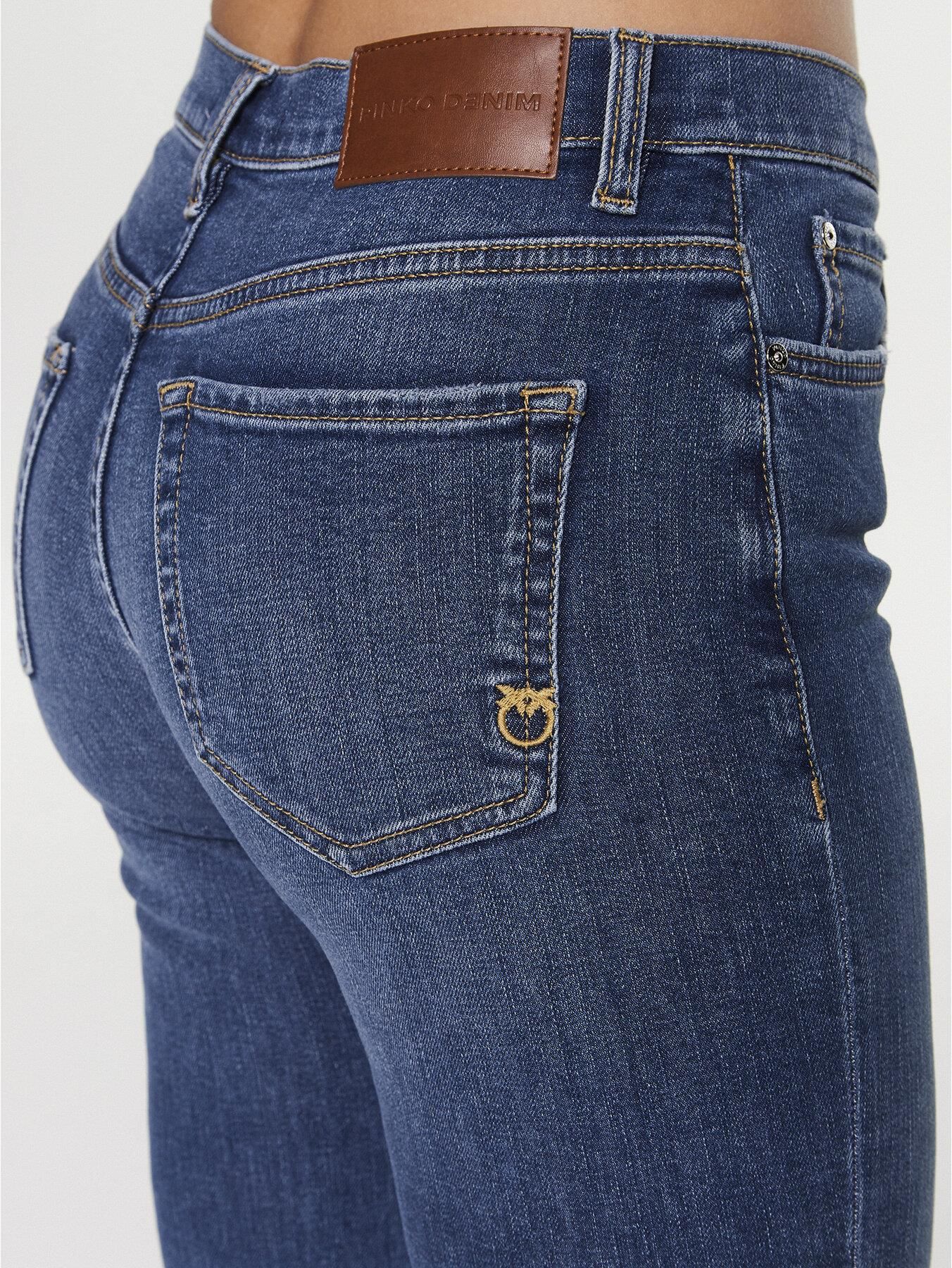 Pinko Jeansy Brenda 100172 A0FS Niebieski Regular Fit - Ceny i opinie ...