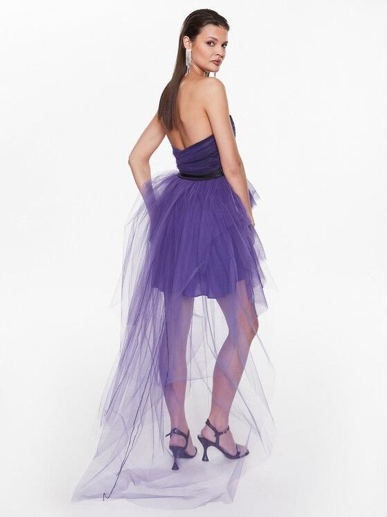 Pinko Sukienka koktajlowa Bali 100247 Y4BK Fioletowy Regular Fit - Ceny ...