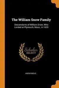 The William Snow Family - Literatura obcojęzyczna - Ceny i opinie ...
