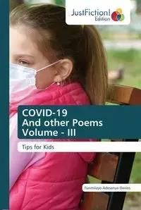 COVID-19 And other Poems Volume - Literatura obcojęzyczna - Ceny i ...