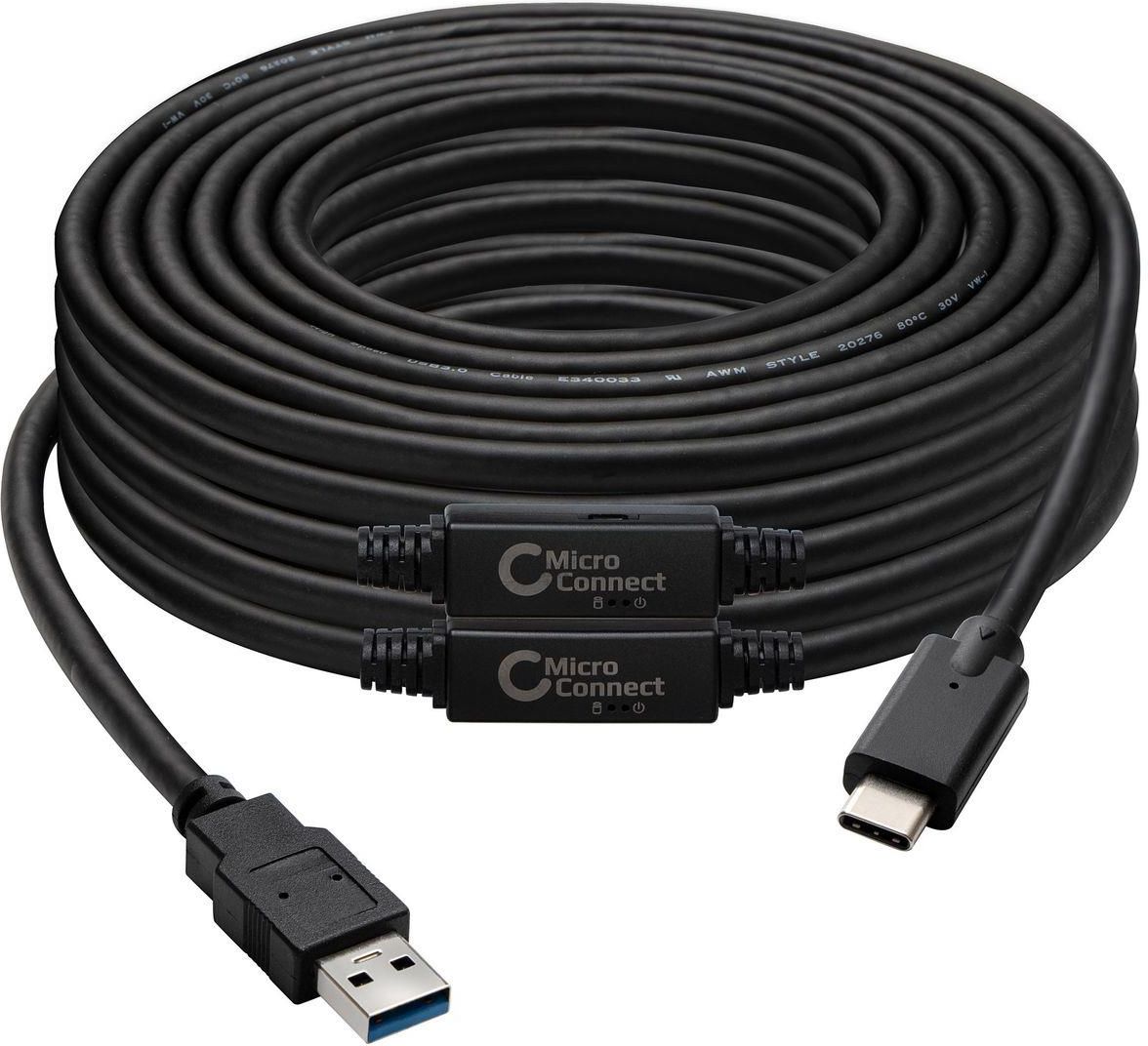 Microconnect Kabel USB3.0 A do USB-C, 10m, 5Gb - Opinie i ceny na Ceneo.pl