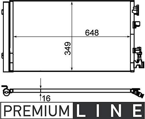 Mahle Ac 630 000P A C Kondensator Behr Premium Line 70816636 - Opinie i ...