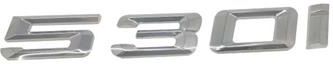 Emblemat znaczek logo napis 530i 155x22mm BMW - Opinie i ceny na Ceneo.pl