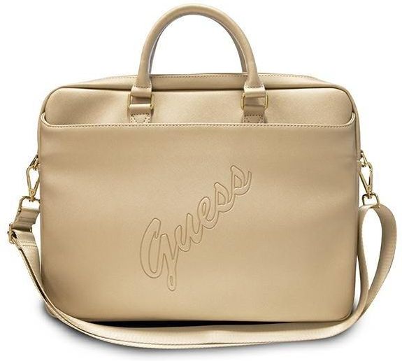 Guess Torba GUCB15PUSASLG 16 złoty/gold Saffiano Script - Ceny i opinie ...