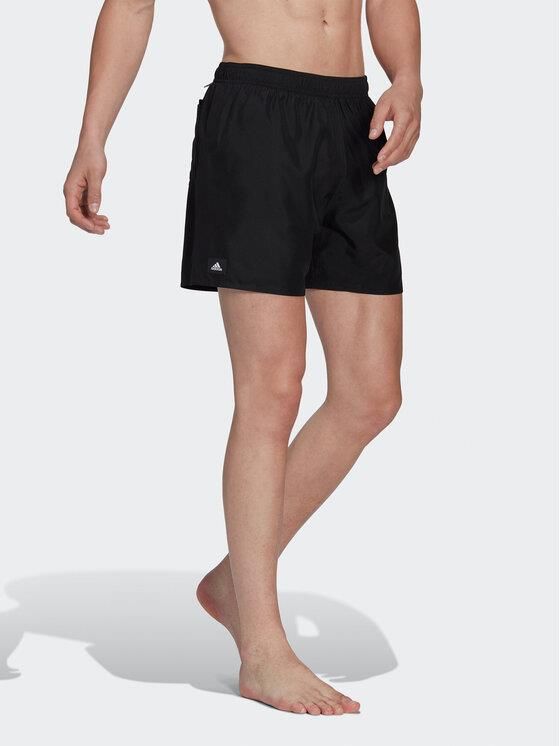 Adidas Szorty kąpielowe Logo CLX Short Length Swim Shorts HT2123 Czarny ...