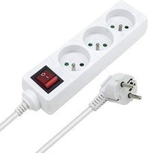 Listwa zasilająca Waytex Listwa Zasilająca Z 3 Gniazdami, 1,5 M), Biała ...