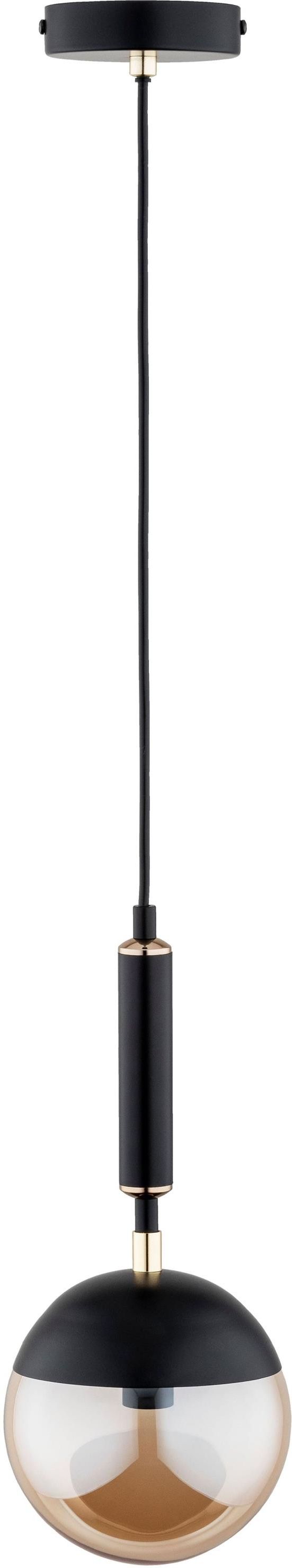 Alfa Marakas Lampa Wisząca 1-Punktowa Czarna/Złota (60982) - Opinie i ...