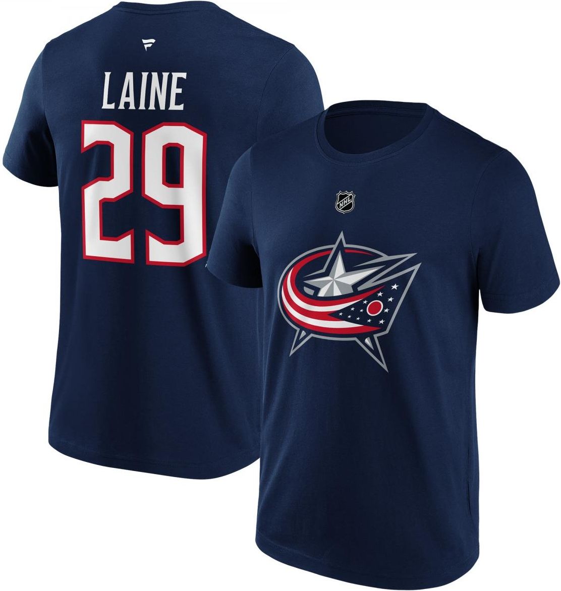 Fanatics Branded Columbus Blue Jackets Męska Patrick Laine #29 Name ...