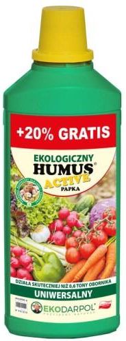 Nawóz Ekodarpol Humus Active Papka Uniwersalny 1L + 20% - Ceny i opinie - Ceneo.pl