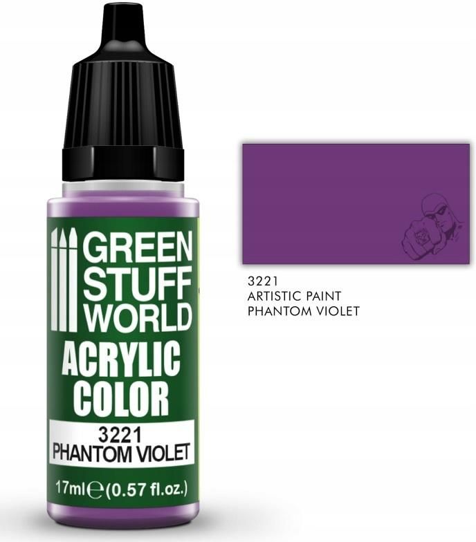 Green Stuff World Acrylic Color Paint Phantom Violet Farba 17Ml - Ceny ...