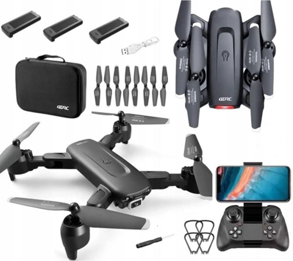 Dron Mini 2 Kamery Hd Fpv 4K 3 Bateria Z Torbą Usb - Ceny i opinie - Ceneo.pl