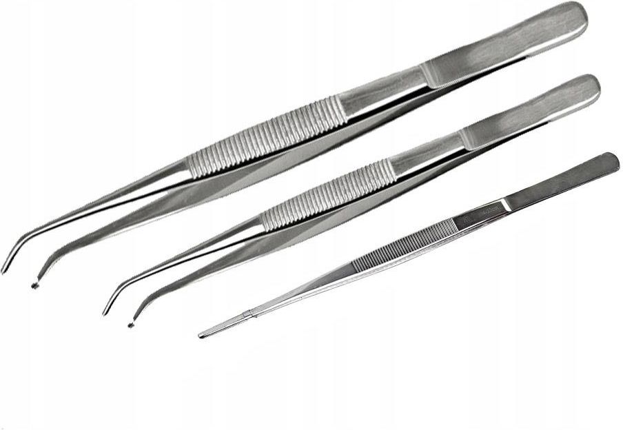 Penseta Pinceta Penceta Pęseta Zestaw 3szt. - Ceny i opinie - Ceneo.pl