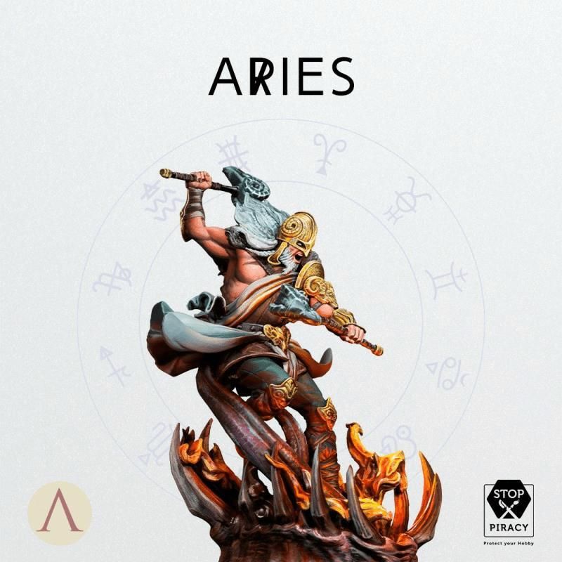 Scale75 Figurka Zodiak Aries 35mm - Ceny i opinie - Ceneo.pl