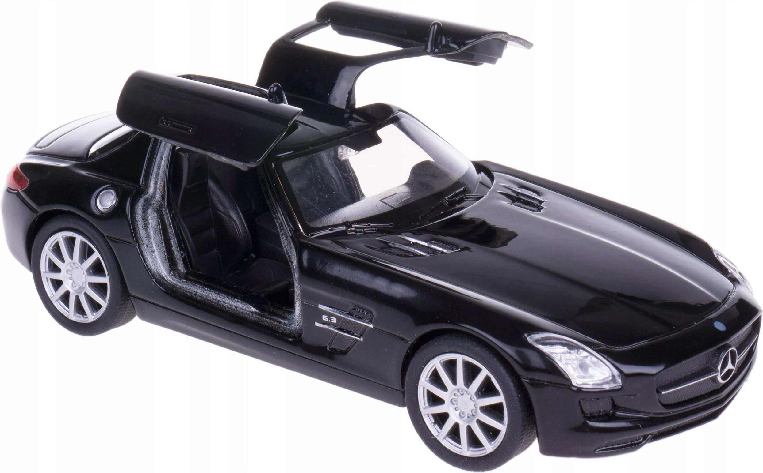 Mercedes-benz Sls Amg Model Metal Welly 1:34 Czarn - Ceny i opinie ...
