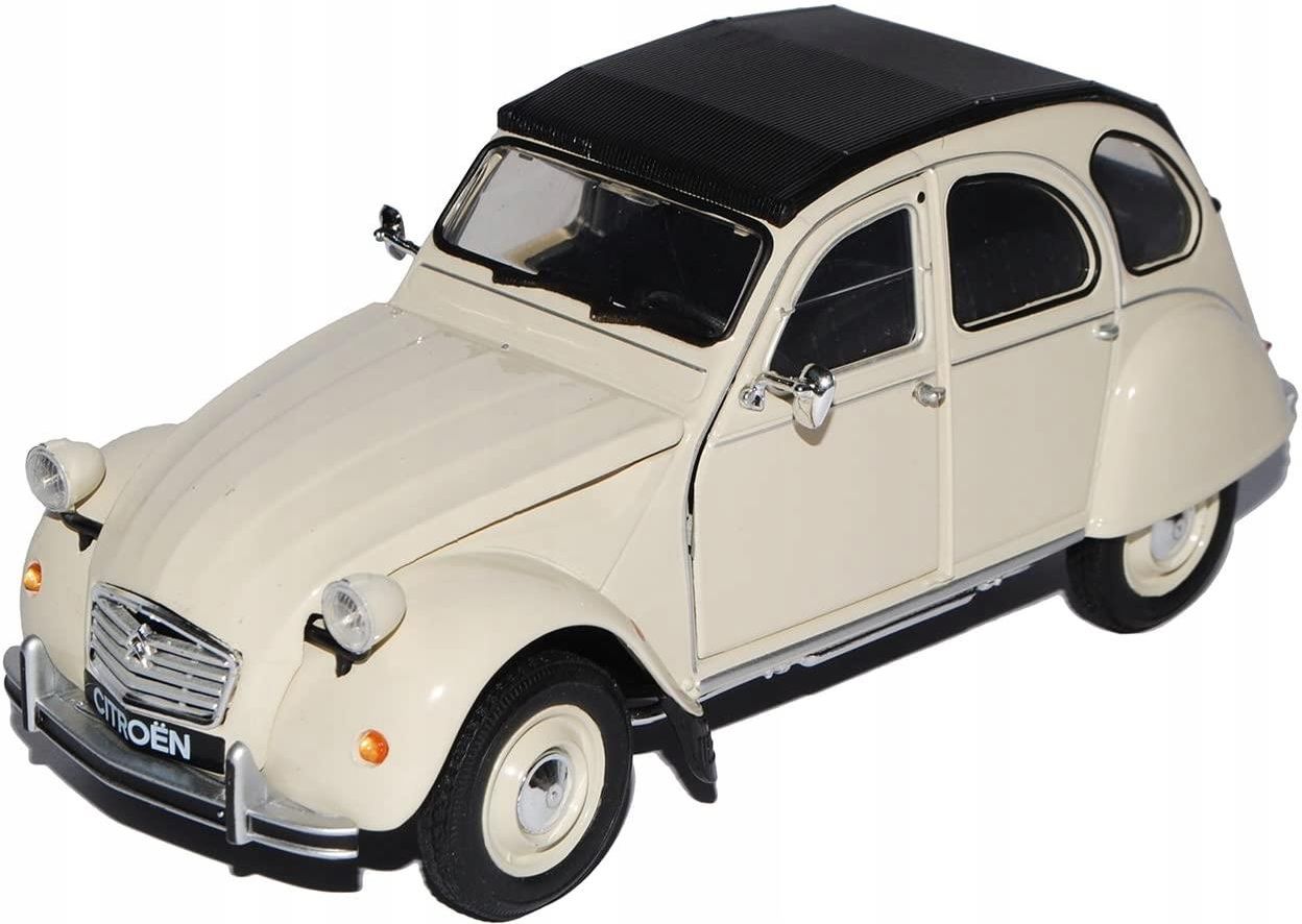 Welly Citroen 2CV Beżowy 1:24 Nowy Metalowy Model - Ceny i opinie ...