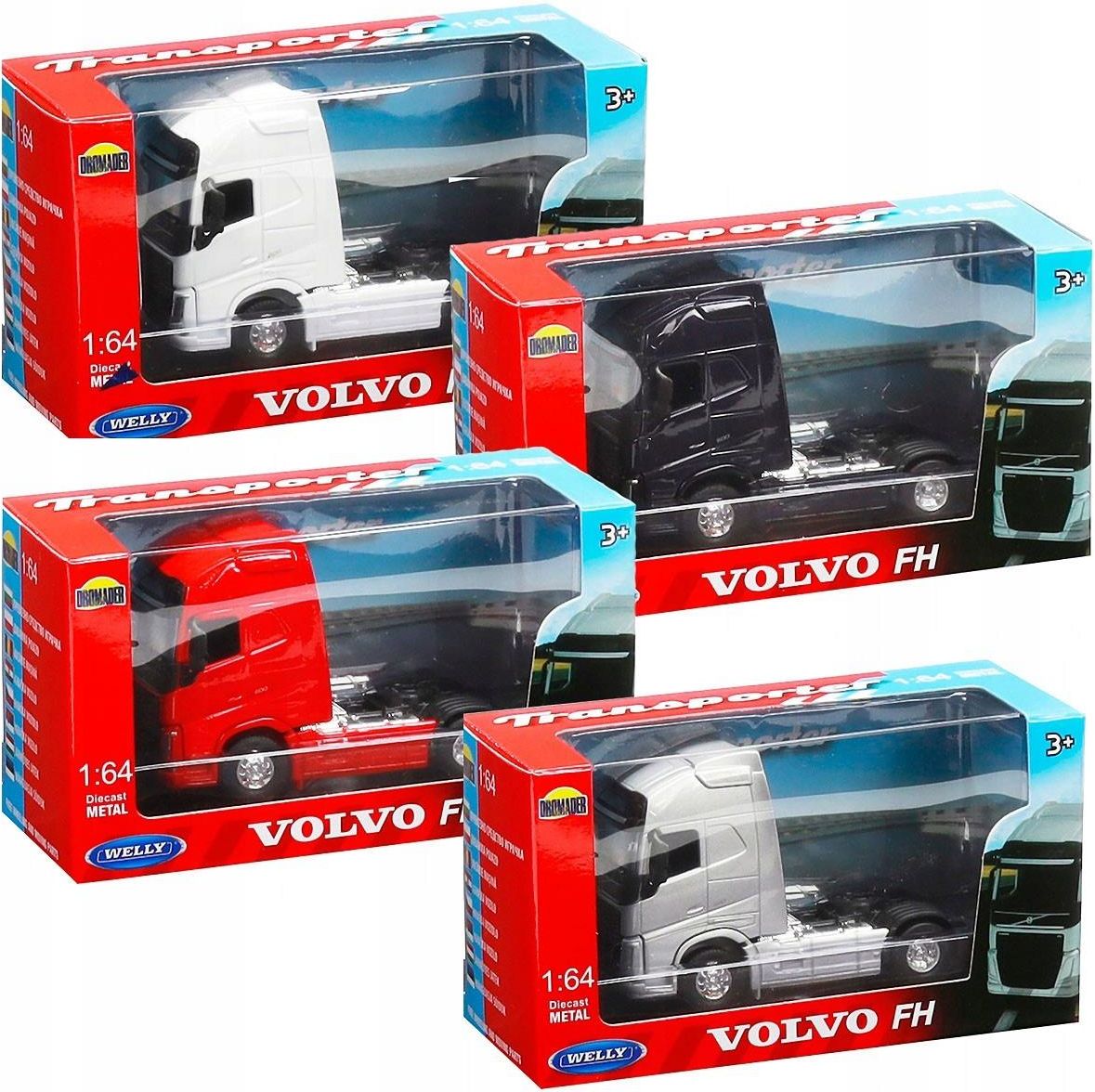 Welly Metalowy Model Volvo Fh 1:64 - Ceny i opinie - Ceneo.pl