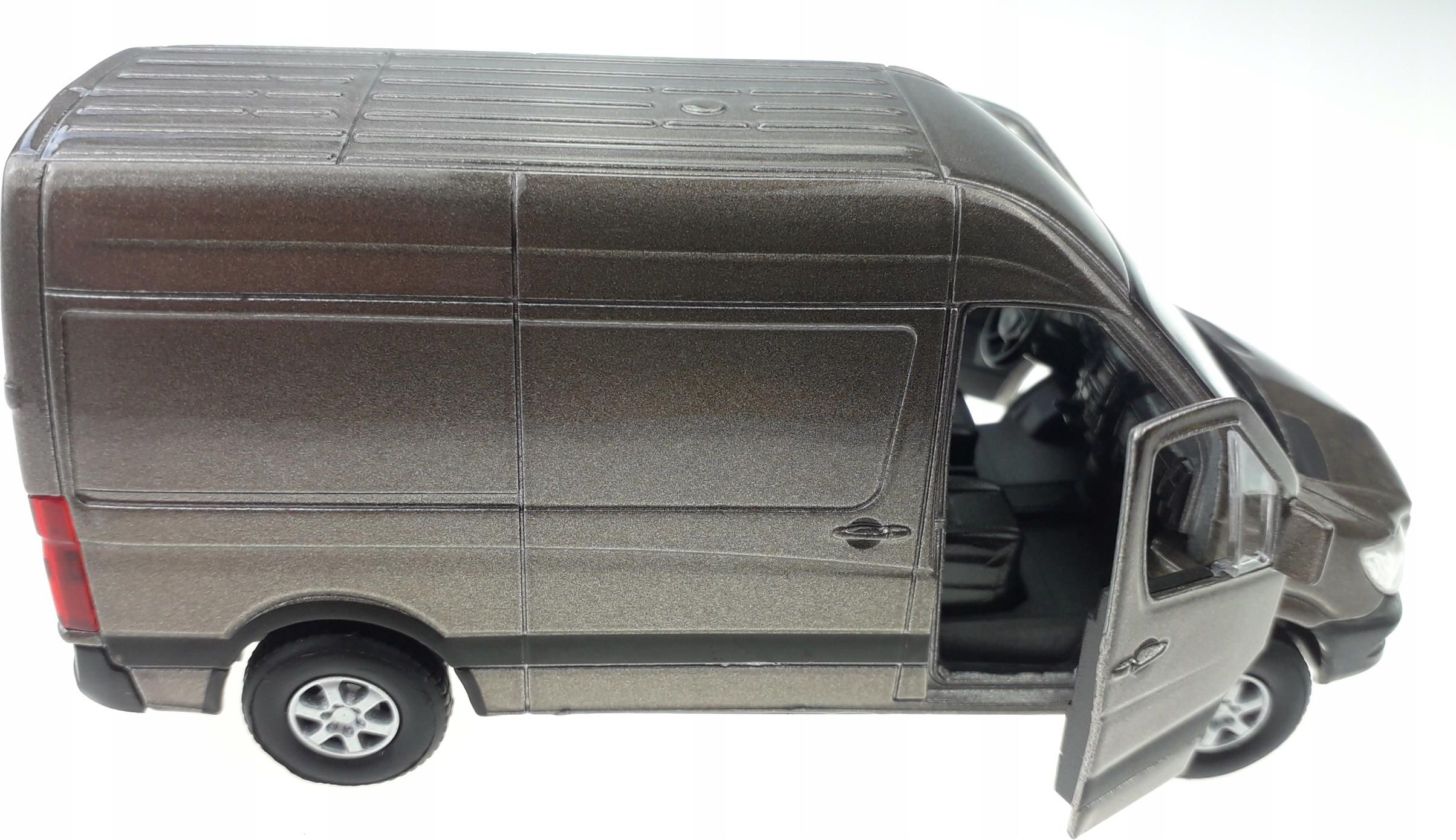 Welly Mercedes Sprinter Panel Van Brązowy Metalowy 1:34 - Ceny i opinie ...