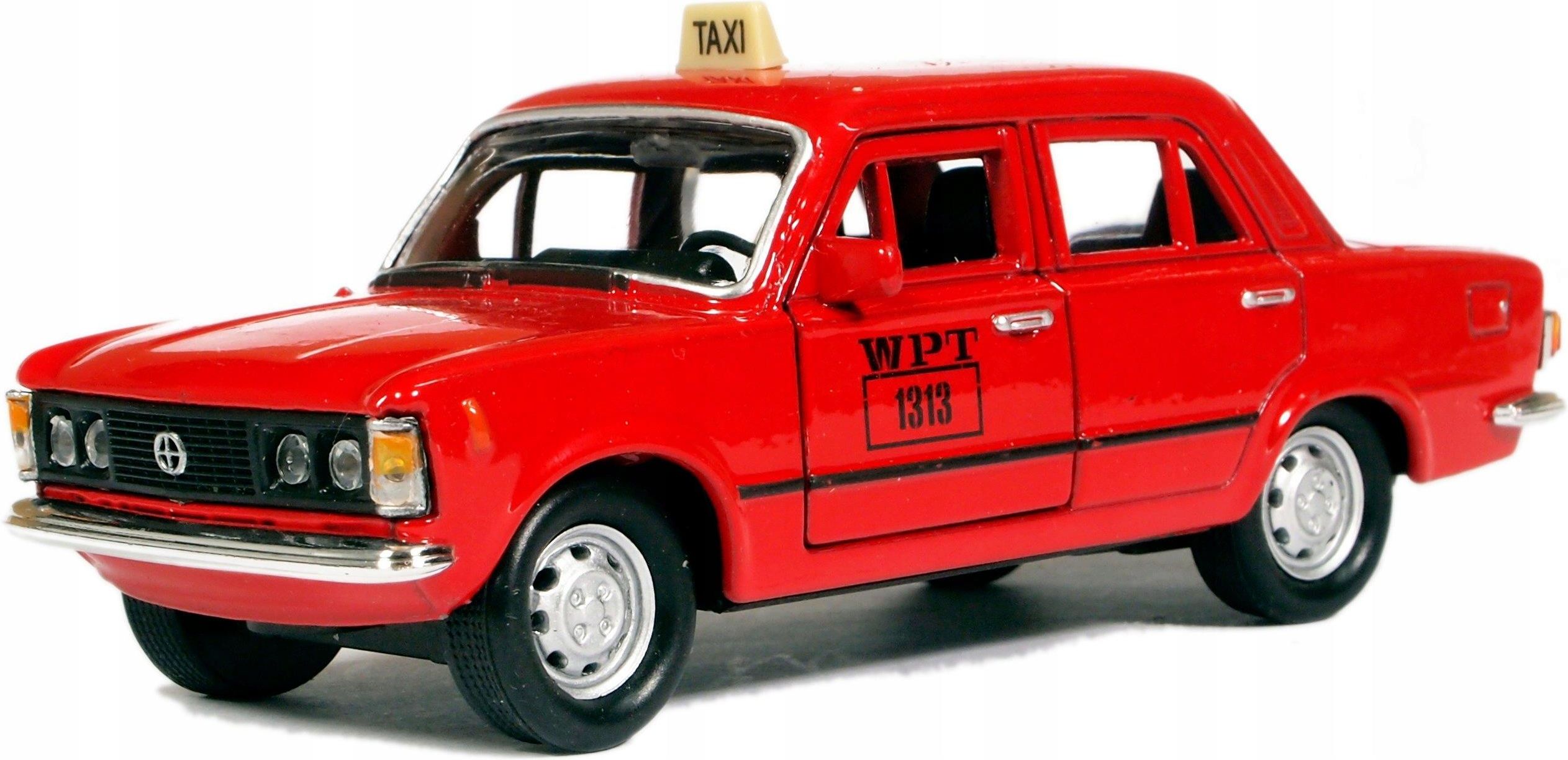 Welly Fiat 125P Taxi Wpt Kolekcja Prl-U - Ceny i opinie - Ceneo.pl