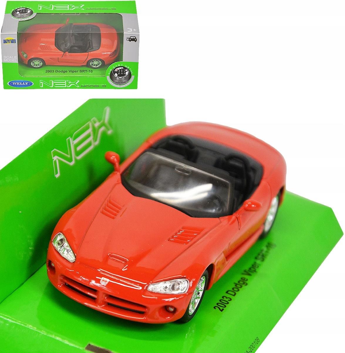 Model Auta 1:34 Welly Dodge Viper SRT-10 Czerwony - Ceny i opinie ...