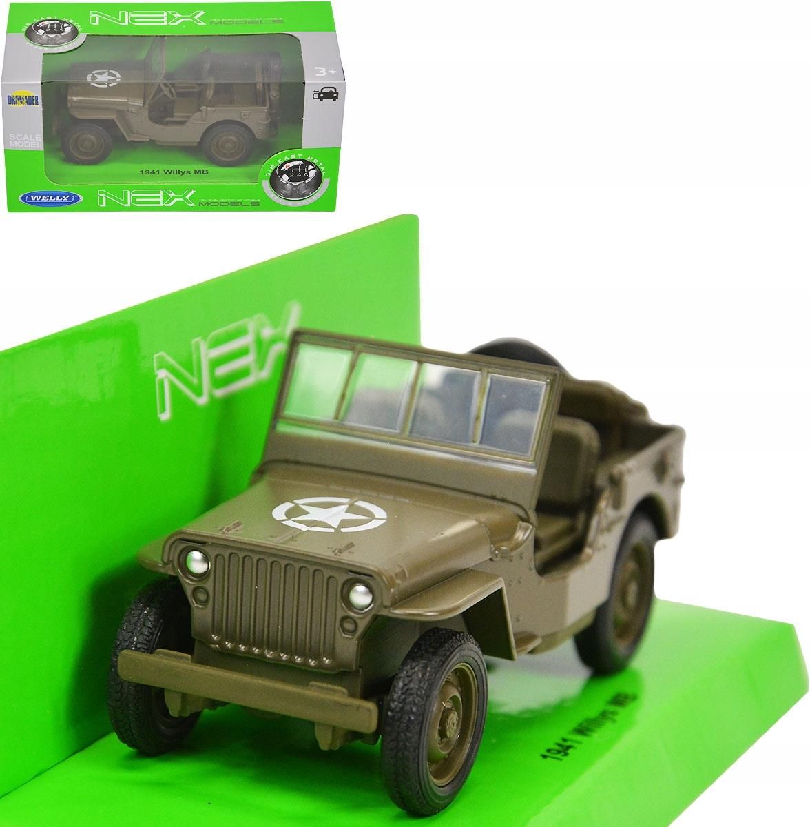 Model Auta 1:34 Welly Jeep Willys 1941 Mb - Ceny i opinie - Ceneo.pl