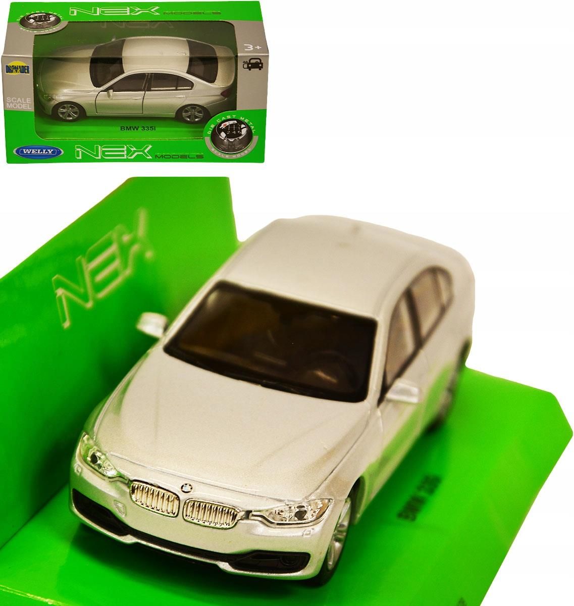 Model Auta 1:34 Welly Bmw 335i Srebrny - Ceny i opinie - Ceneo.pl