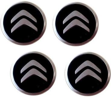 Naklejki na kołpaki emblemat Citroen 60mm alu - Opinie i ceny na Ceneo.pl