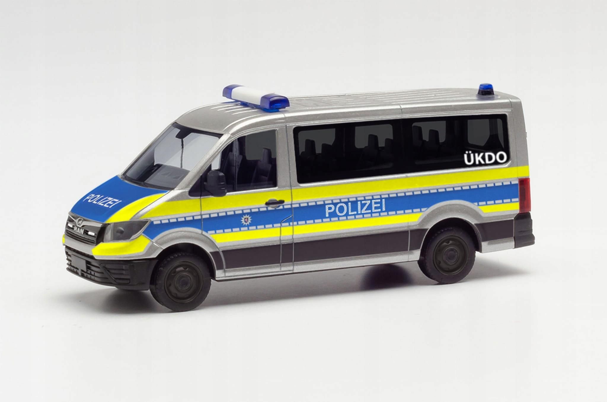 Herpa 096195 Man Tge Bus Polizei Wiesbaden - Ceny i opinie - Ceneo.pl
