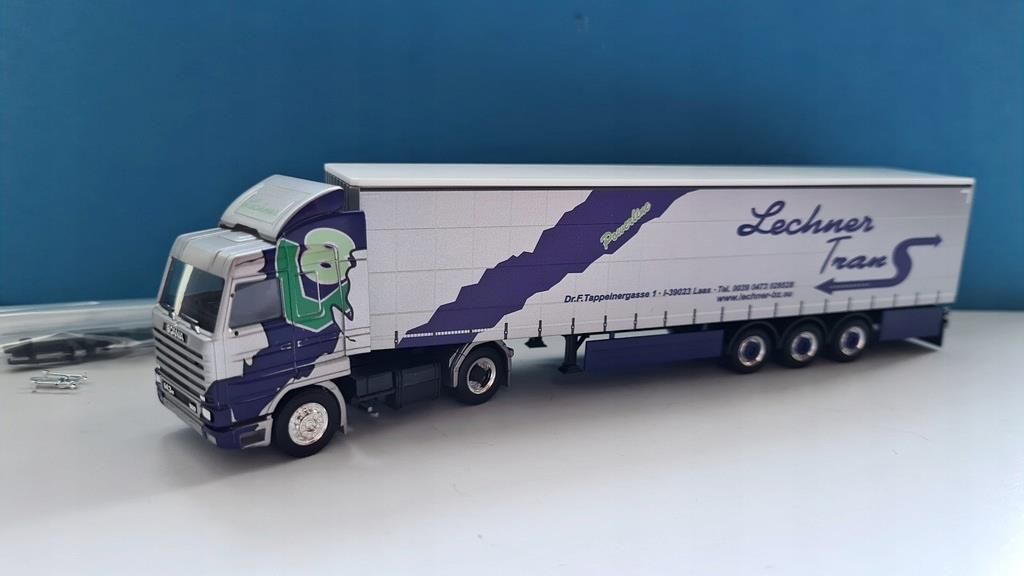 Herpa 313551 Scania 143 420 V8 Lechner Trans - Ceny i opinie - Ceneo.pl