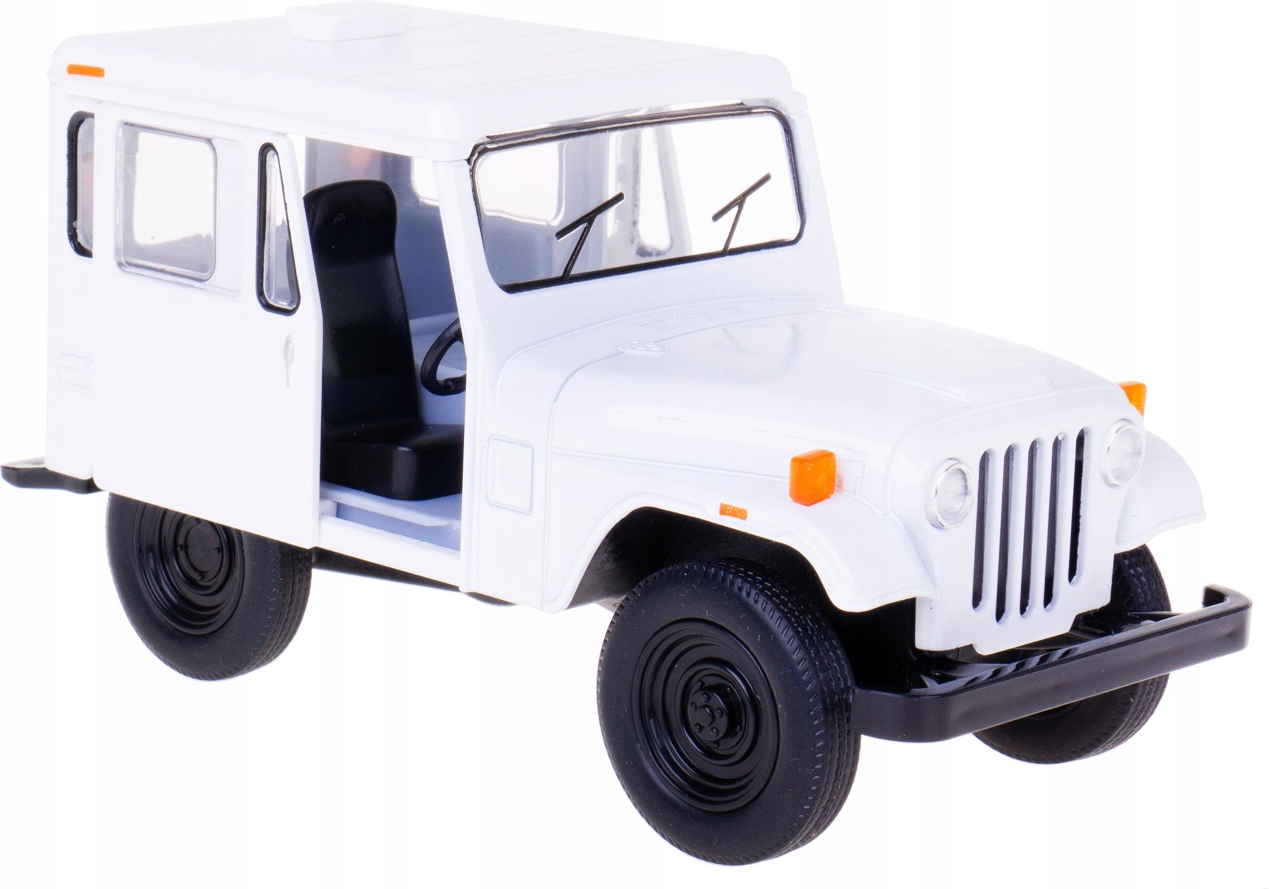 Kinsmart Jeep Dj-5B 1971 Model Metalowy 1:26 Biały - Ceny i opinie ...