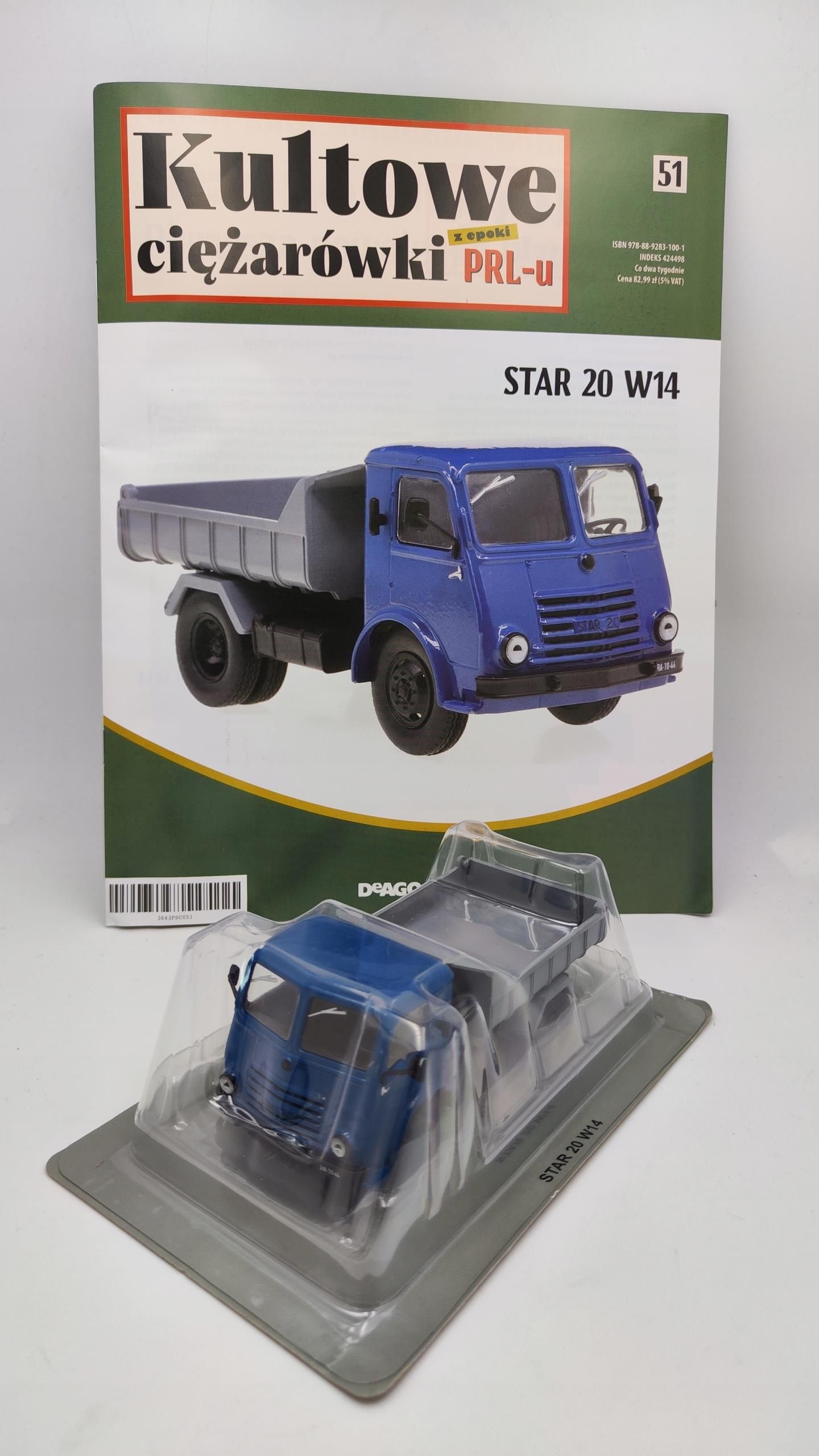 Deagostini Star 20 W14 Kultowe Ciężarówki 1:43 - Ceny i opinie - Ceneo.pl